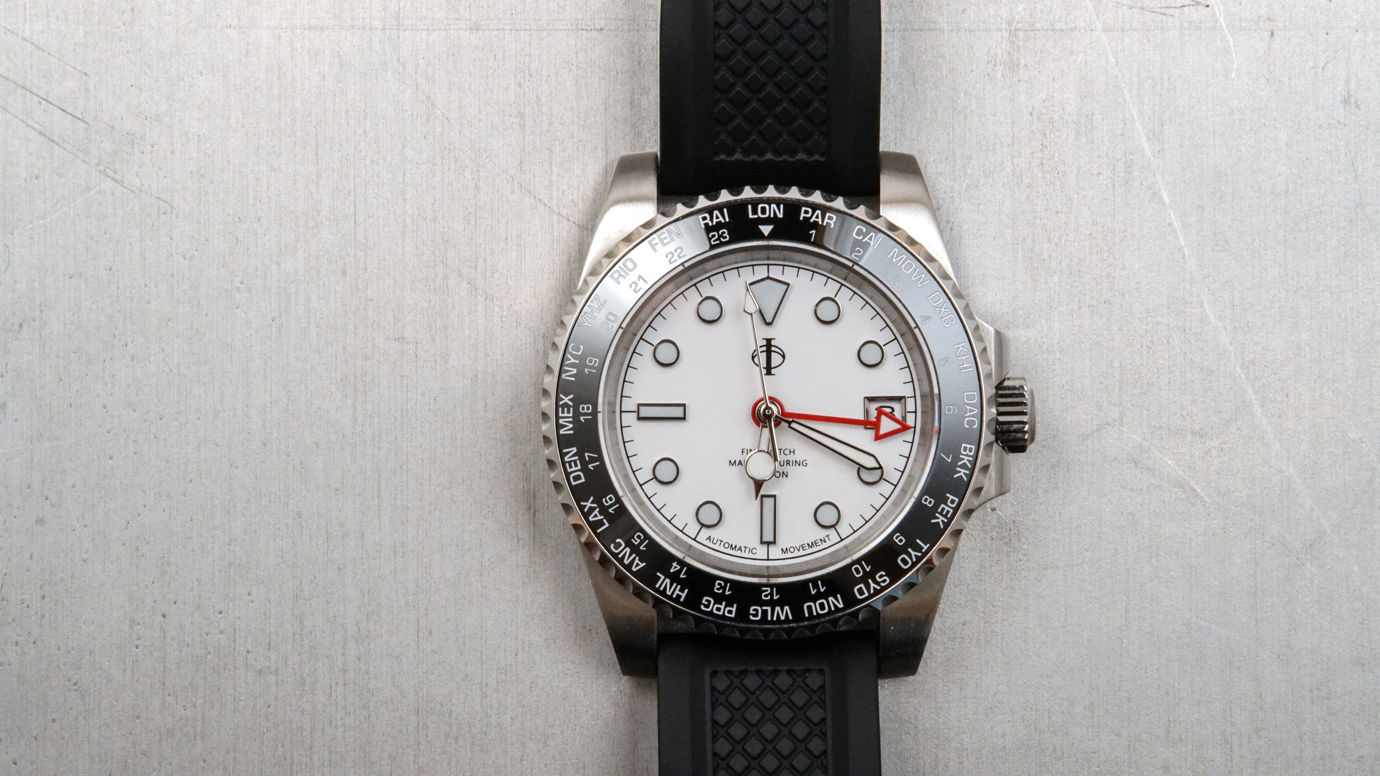 Watchmaking kit - Diver One GMT - World time bezel - Ref. 23119